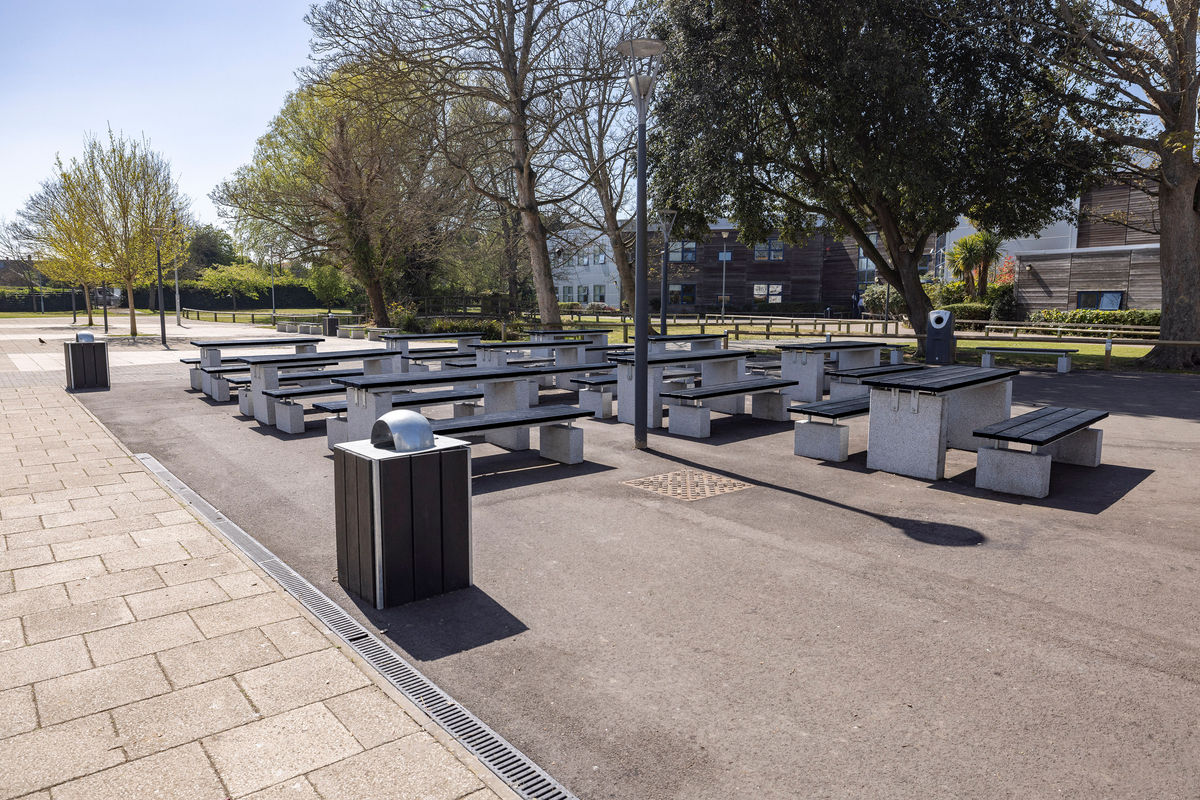 Images for Outdoor furniture for school seating, dining, and socialising