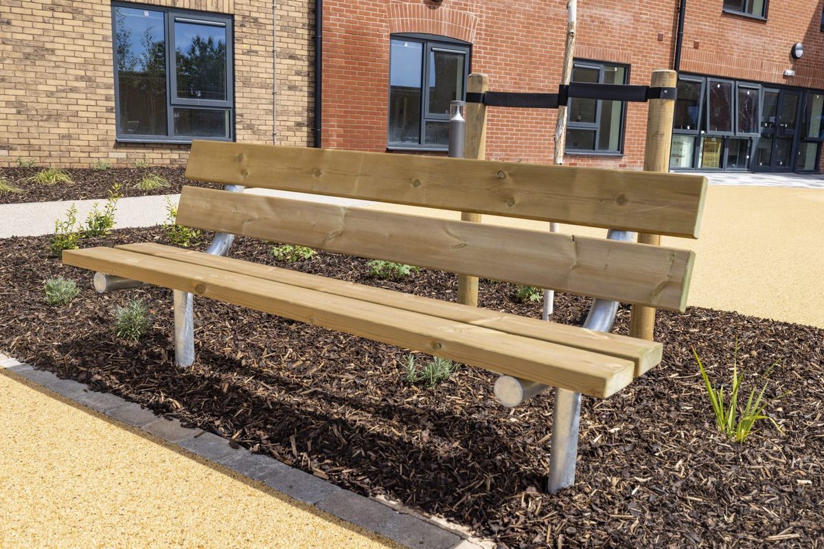 Images for Seating, planters and pergola for health care facility