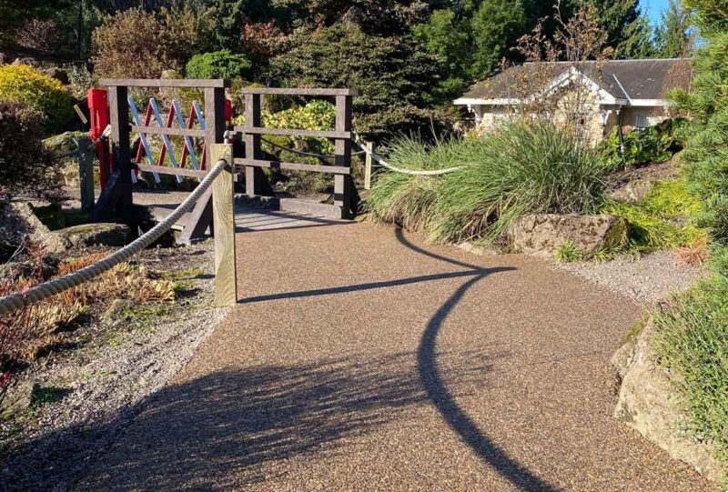 Images for Resin bound surfacing for pathways at Royal Botanic Garden
