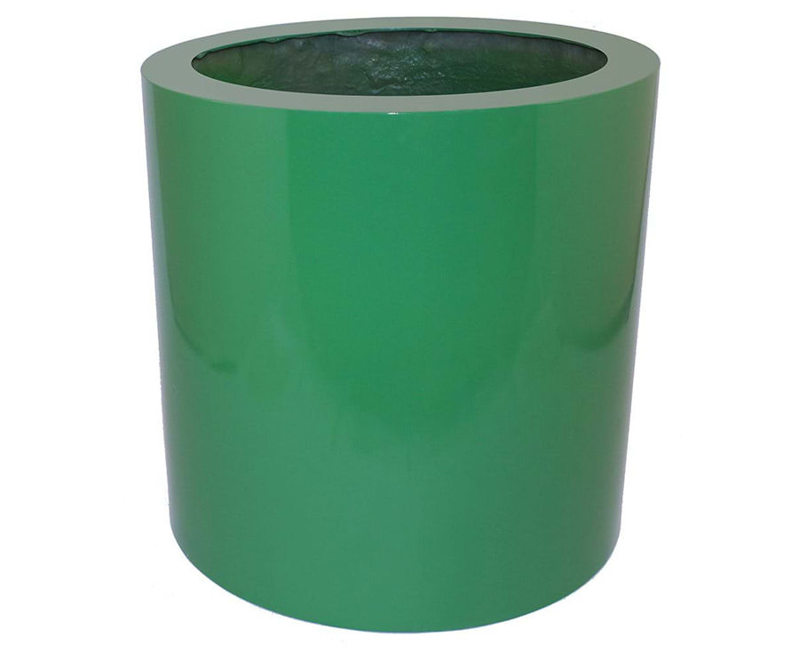 Images for Geo Design - Cylinder GRP tree planters for patios and terraces