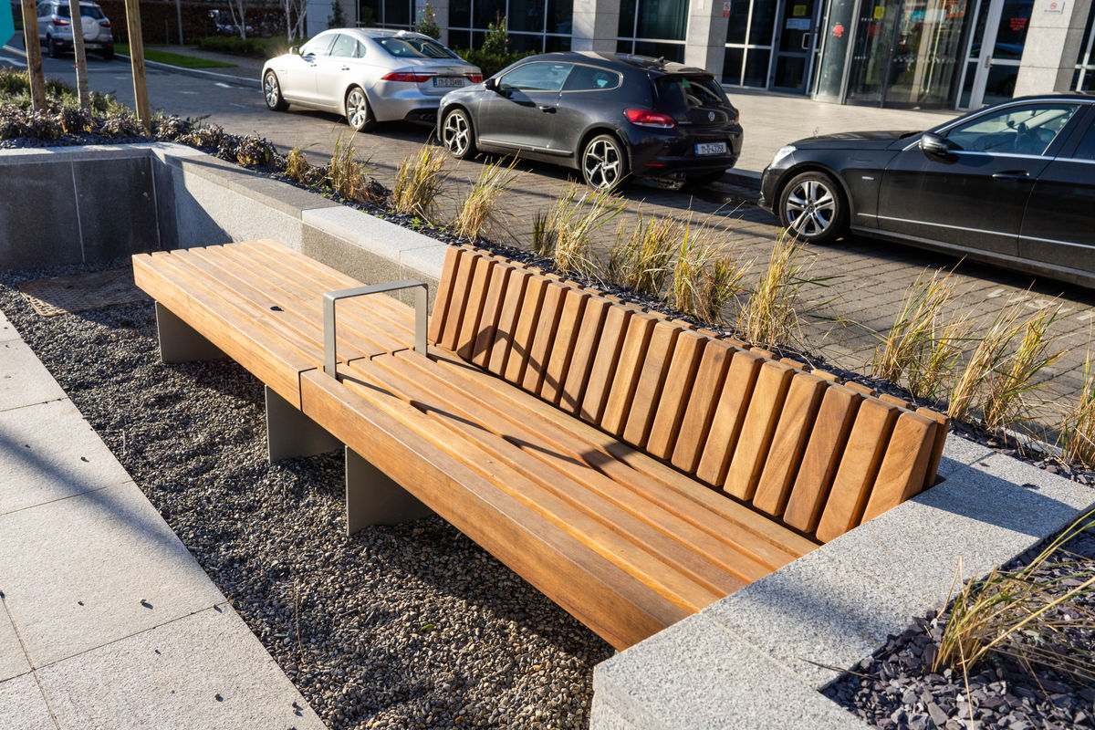External seating for town centre and business hub | Images