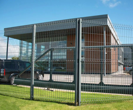 Exempla™ profiled welded mesh panel fencing system | CLD Physical ...