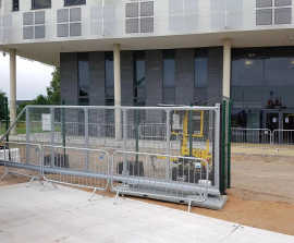 FenceSafe temporary sliding cantilever gates | CLD Physical Security ...