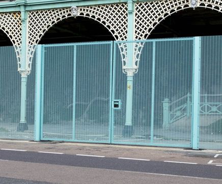 Steel pedestrian gates | Centrewire