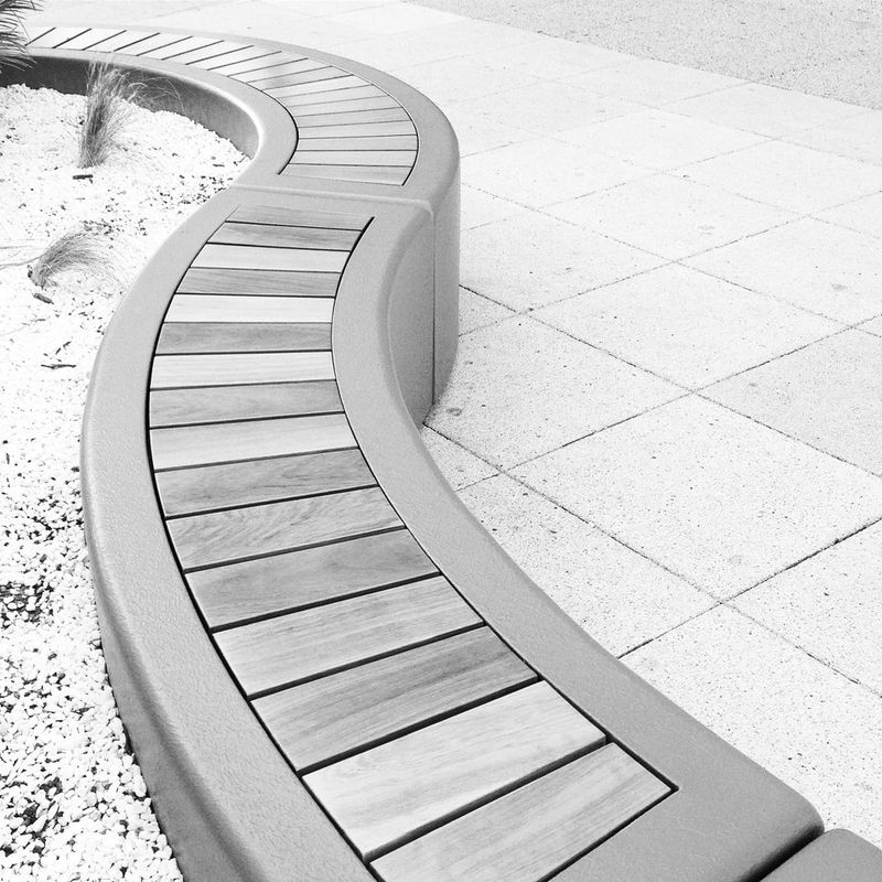 Images for Rhumba - GRP and timber curved, modular bench