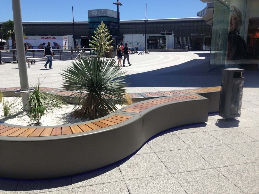 Images for Rhumba - GRP and timber curved, modular bench