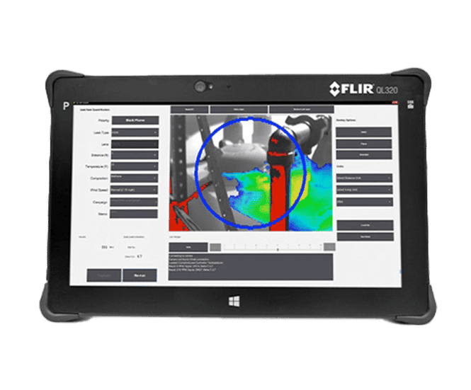 QL320 optical gas imaging system for FLIR GFx320 and GF320 ...