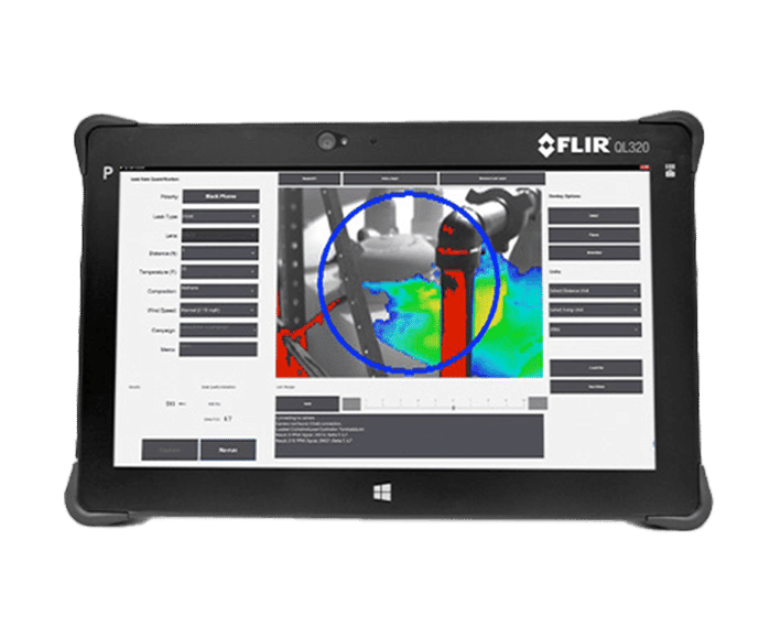 QL320 optical gas imaging system for FLIR GFx320 and GF320 | Inspectahire Instrument Company ...