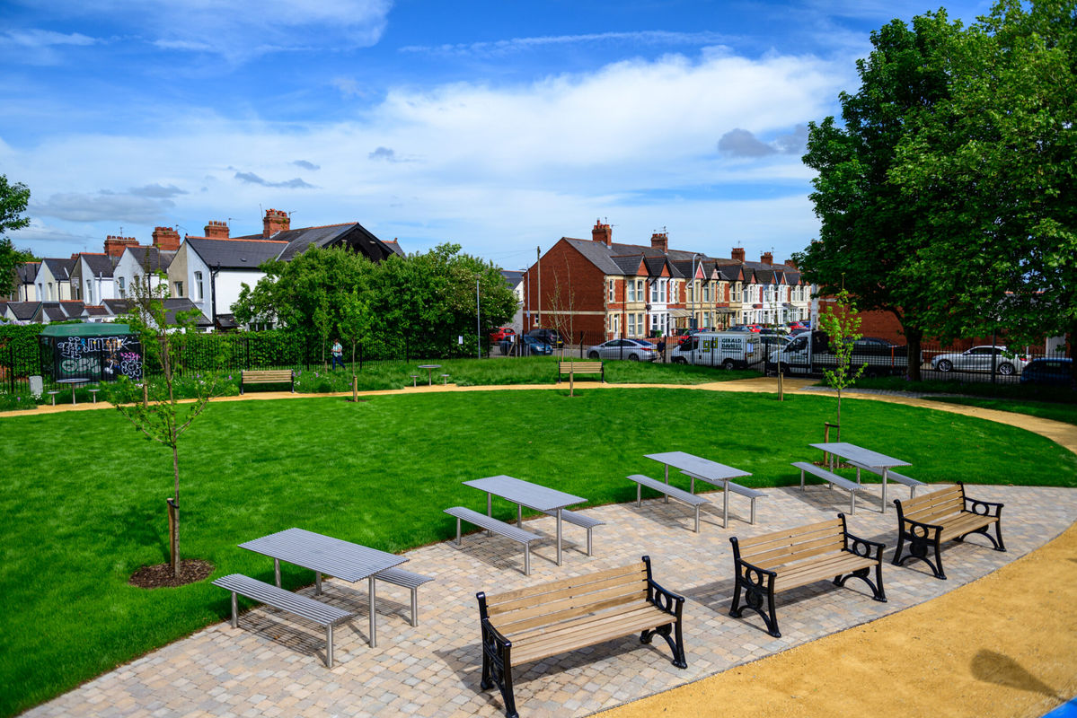 Images for Picnic tables and benches for revamp of Maindy Park, Cardiff
