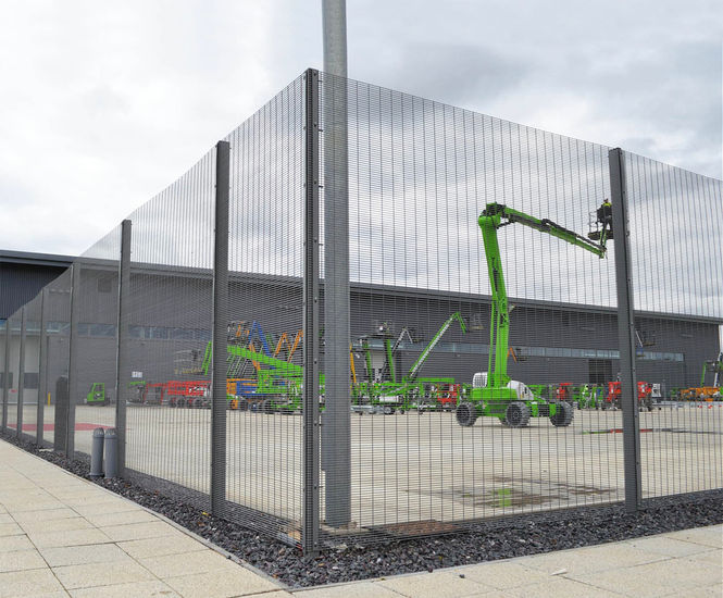 High security perimeter fencing for Niftylift HQ | CLD Physical ...