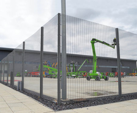 High security perimeter fencing for Niftylift HQ | CLD Physical ...