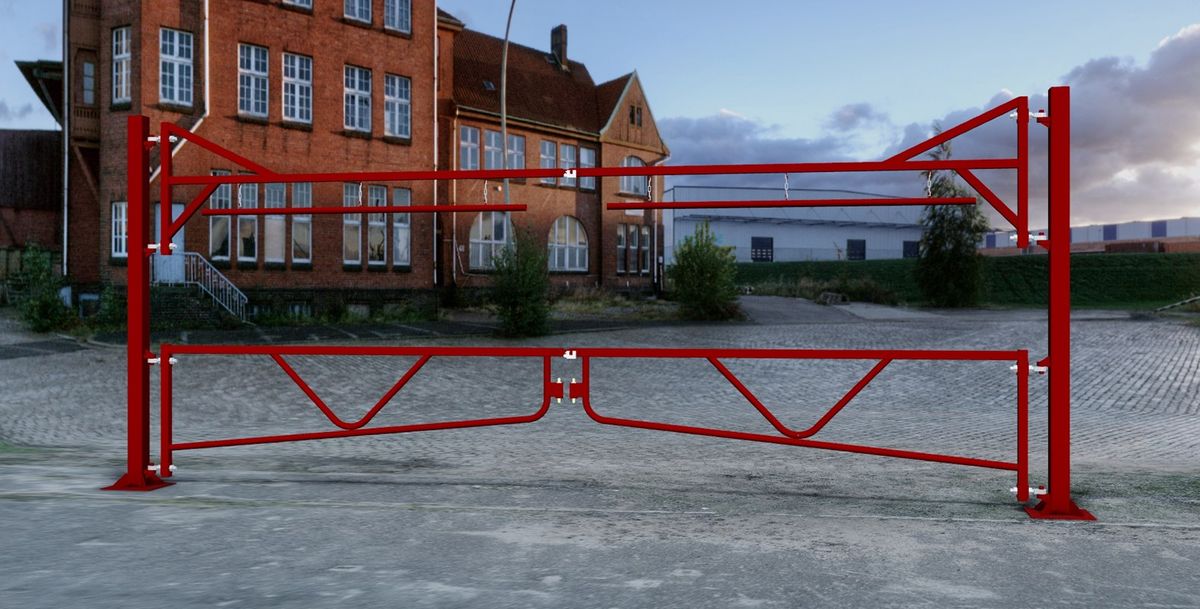 AUTOPA Double swing height restrictor with swing gate | AUTOPA | ESI ...