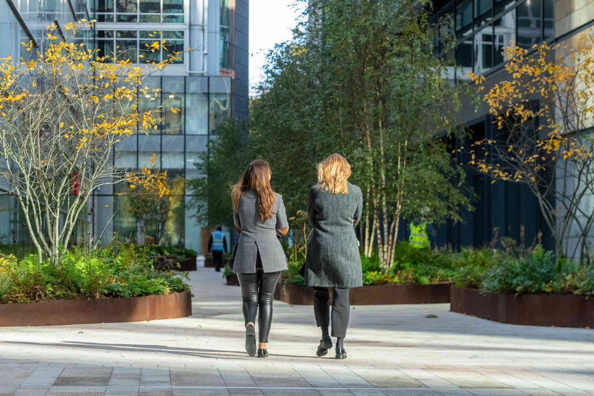 Design & installation of new irrigation system at Triton Square | Images