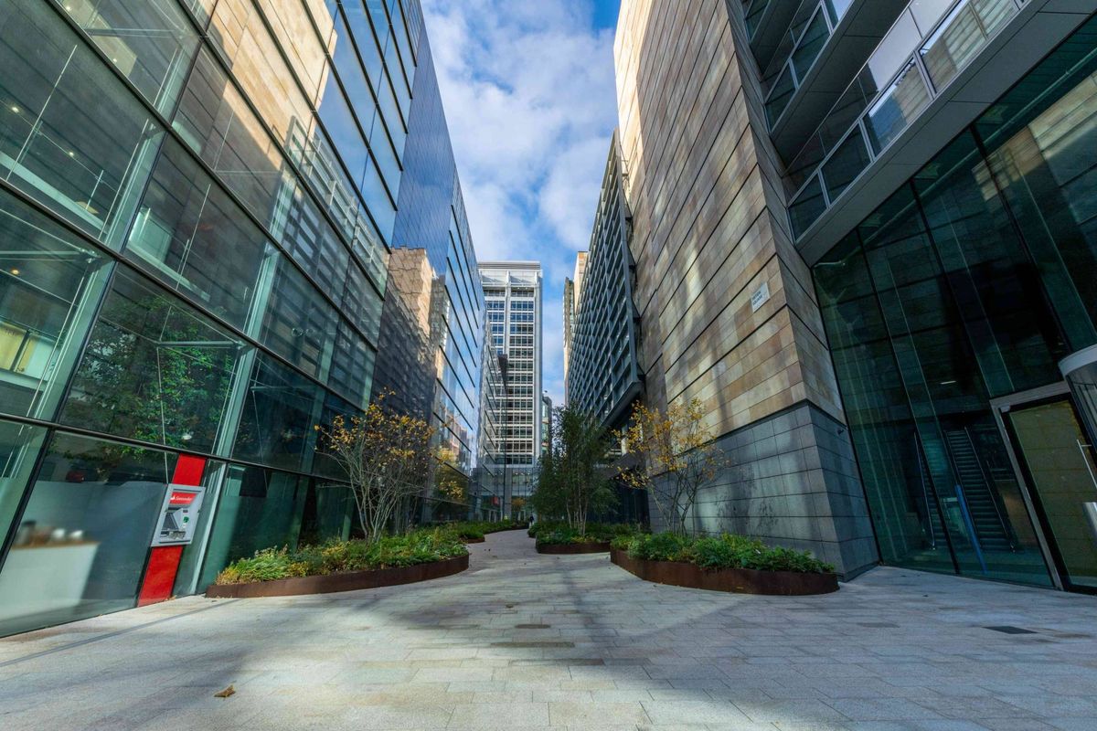 Design & installation of new irrigation system at Triton Square | Images