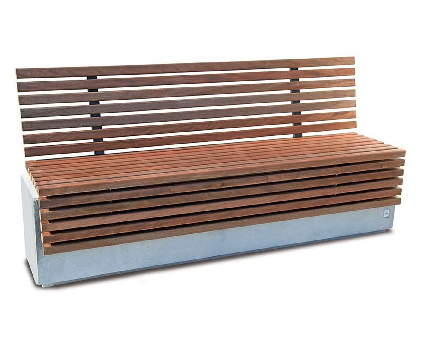 Lithos Standard – smooth monolithic concrete bench | Broxap | ESI ...