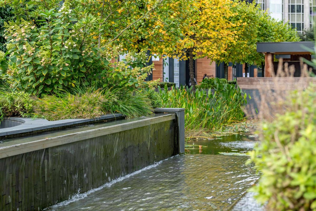 Images for Waterfalls, aeration and automatic irrigation at East India dock