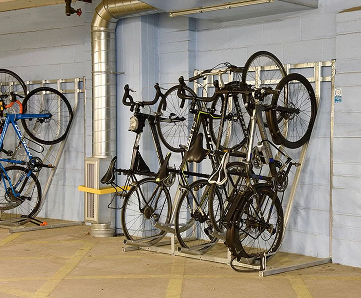 Neath semi-vertical cycle rack | Broxap | ESI External Works