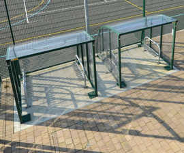 Wardale – modular steel cycle shelter | Broxap | ESI External Works