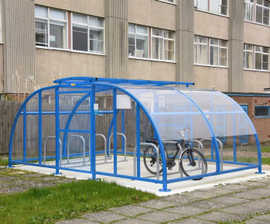 Wardale – modular, anti-vandal cycle compound | Broxap | ESI External Works