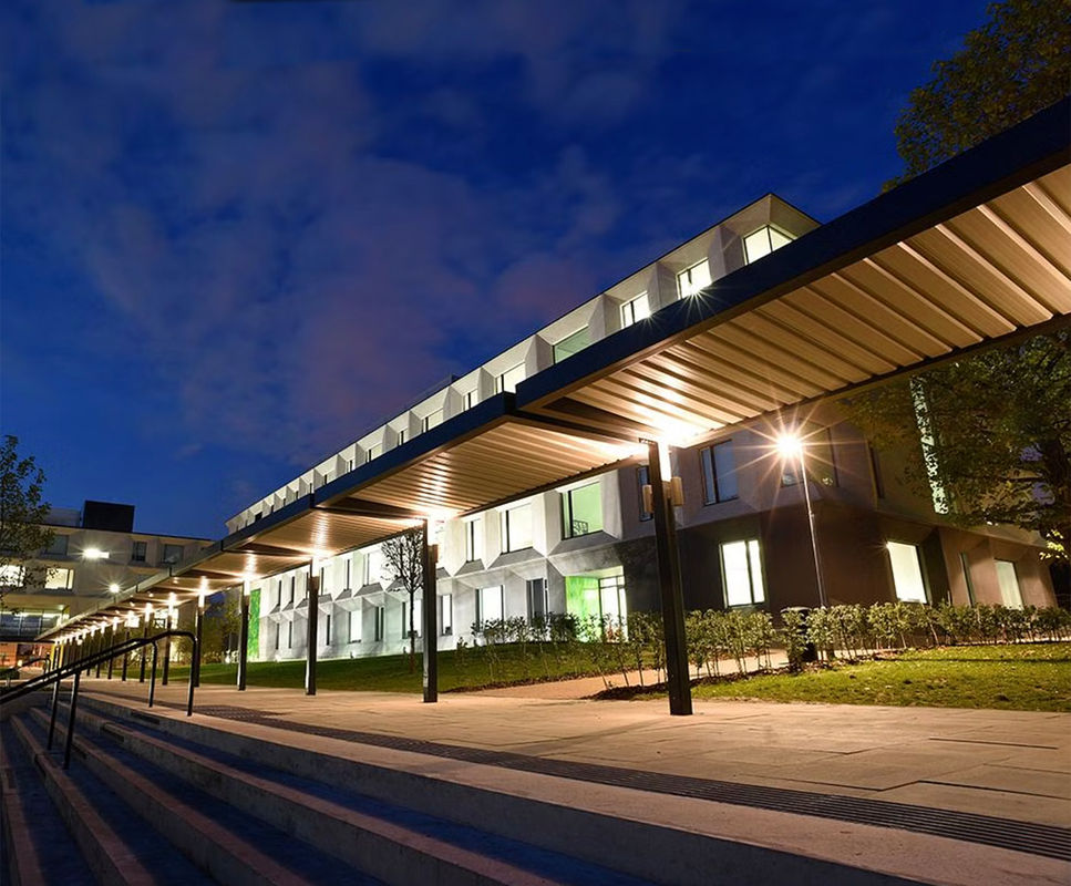 Burntwood Cantilever Walkway - modular covered outdoor path | Images