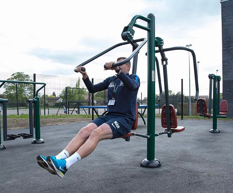 Images for Combi Pull Challenger Power Push – outdoor fitness station