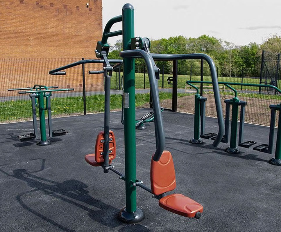 Images for Combi Pull Challenger Power Push – outdoor fitness station