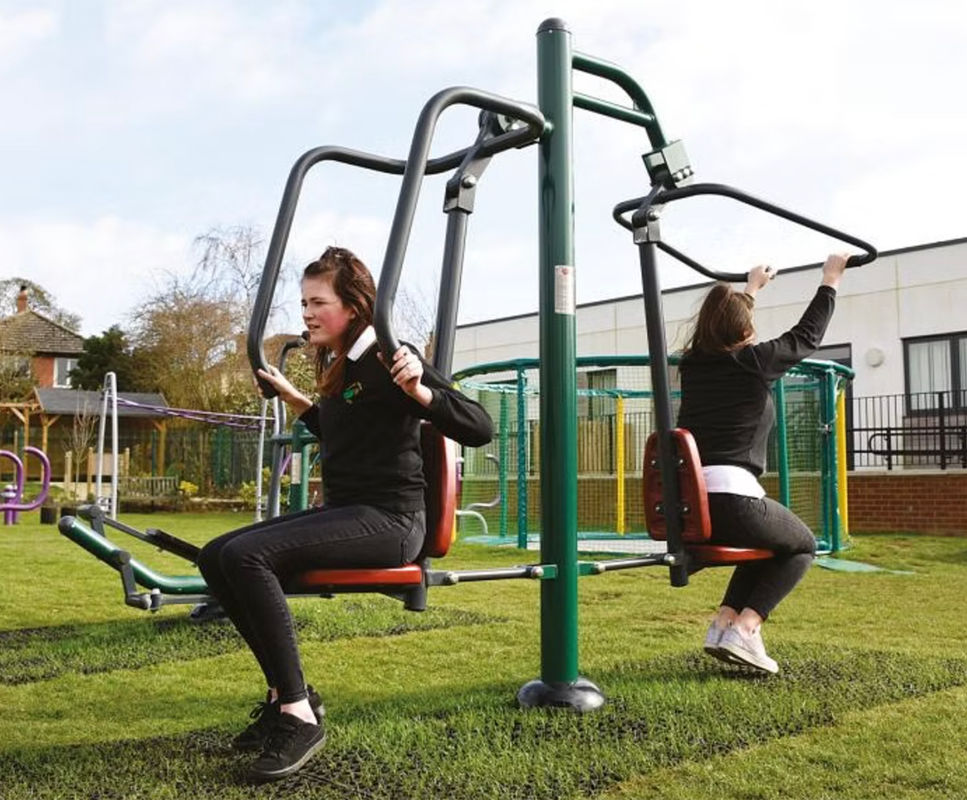 Images for Combi Pull Challenger Power Push – outdoor fitness station