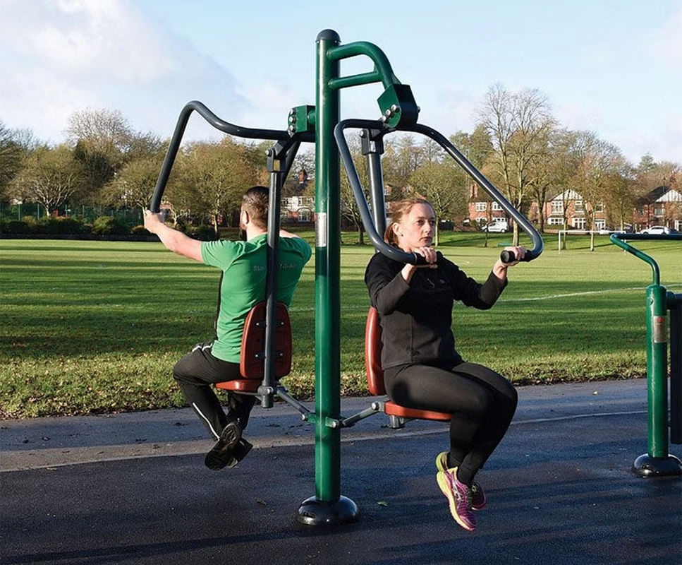 Images for Combi Pull Challenger Power Push – outdoor fitness station