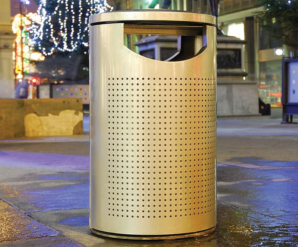 Derby Eros – stainless steel litter bin | Images