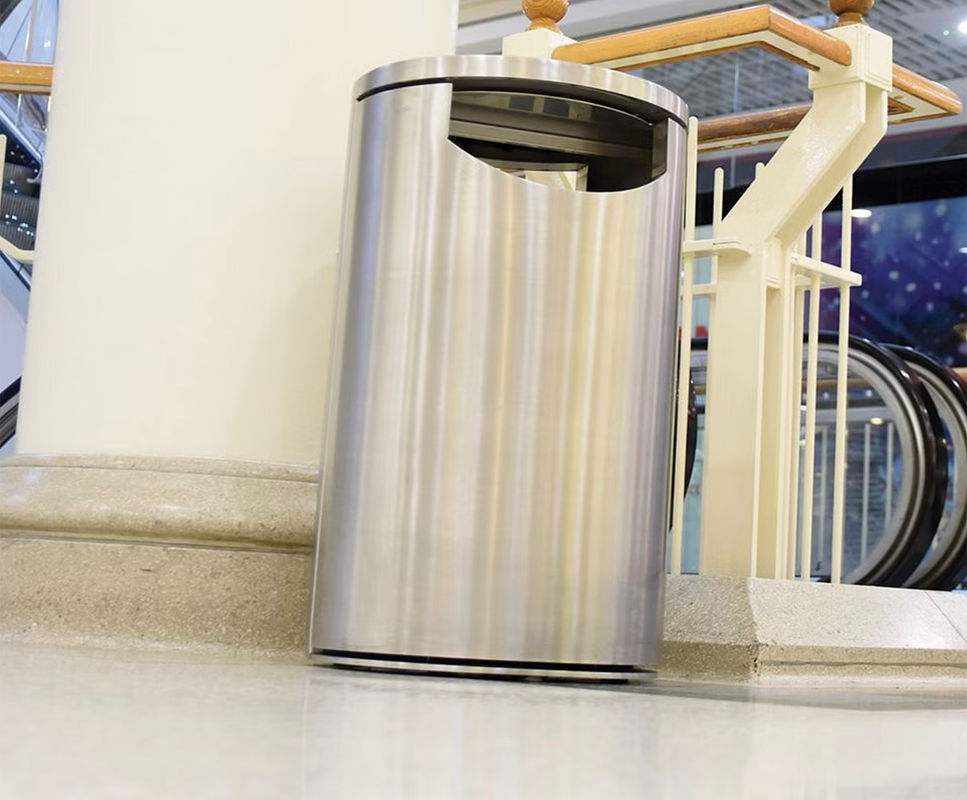 Derby Eros – stainless steel litter bin | Images