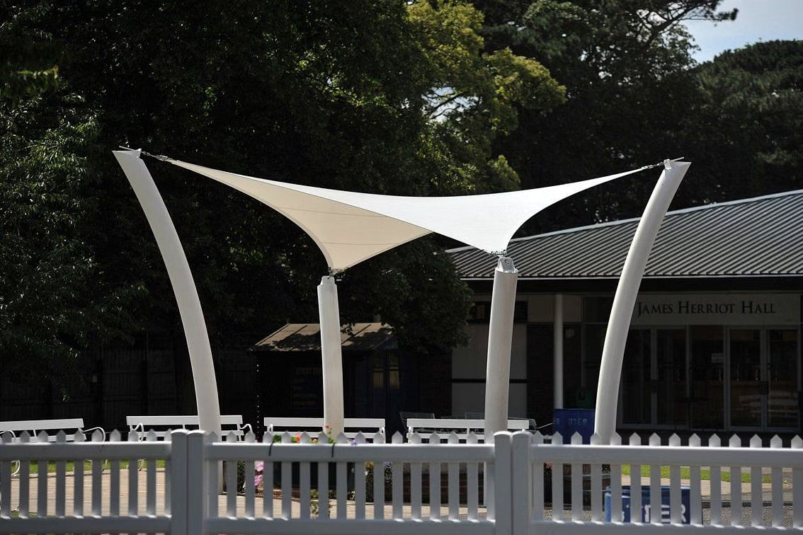 Images for Sydney – hyperbolic tensile white shade sail