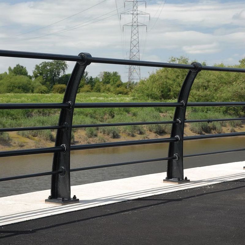 Images for Quayside – ductile iron 5-rail curved railing system