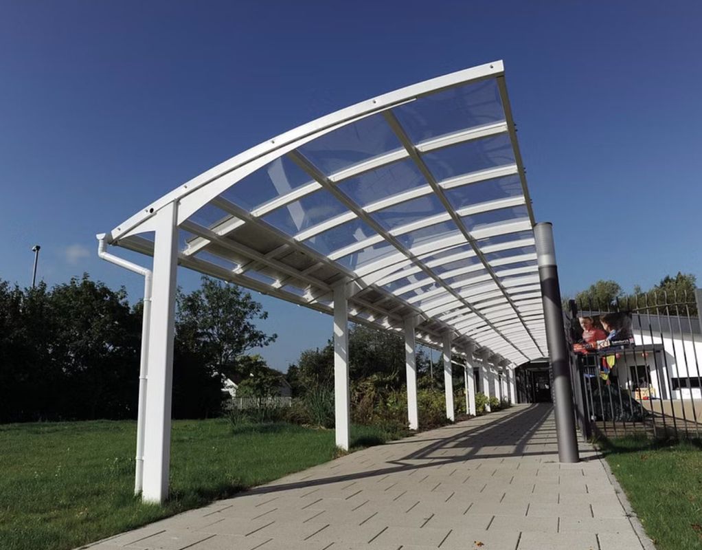 Images for Cantilever walkway and street furniture for new college campus