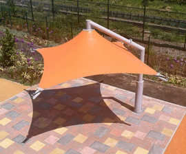 Snow Drop – waterproof tensile canopies | Broxap | ESI External Works