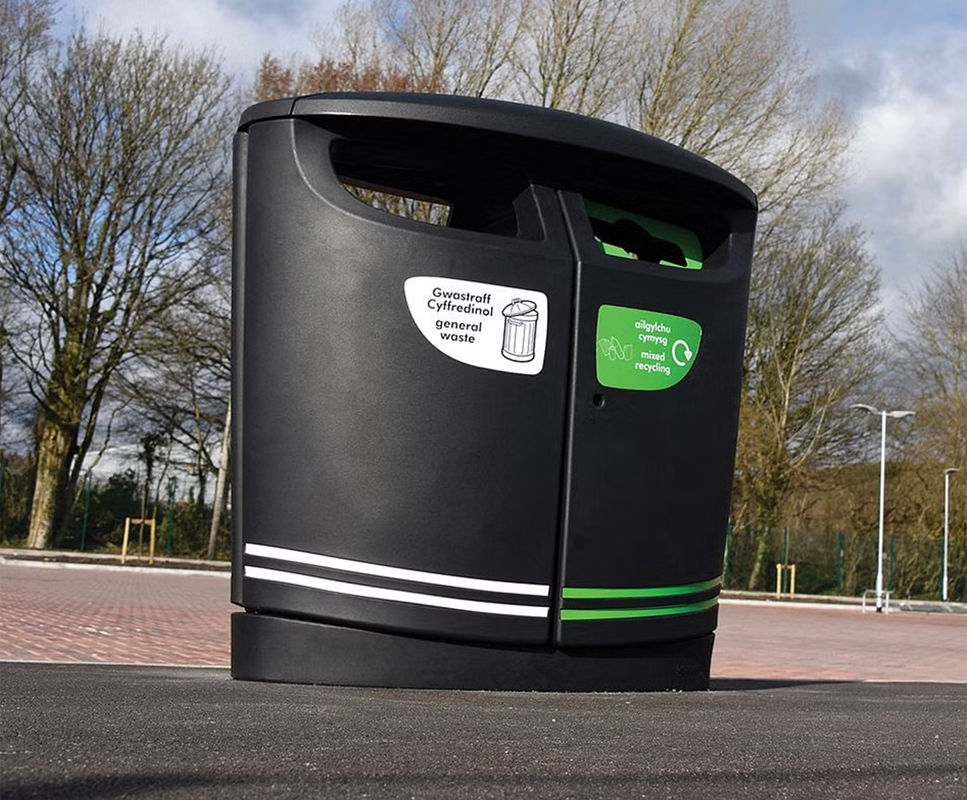 Images for Synergy – 2-bay outdoor waste and recycling unit