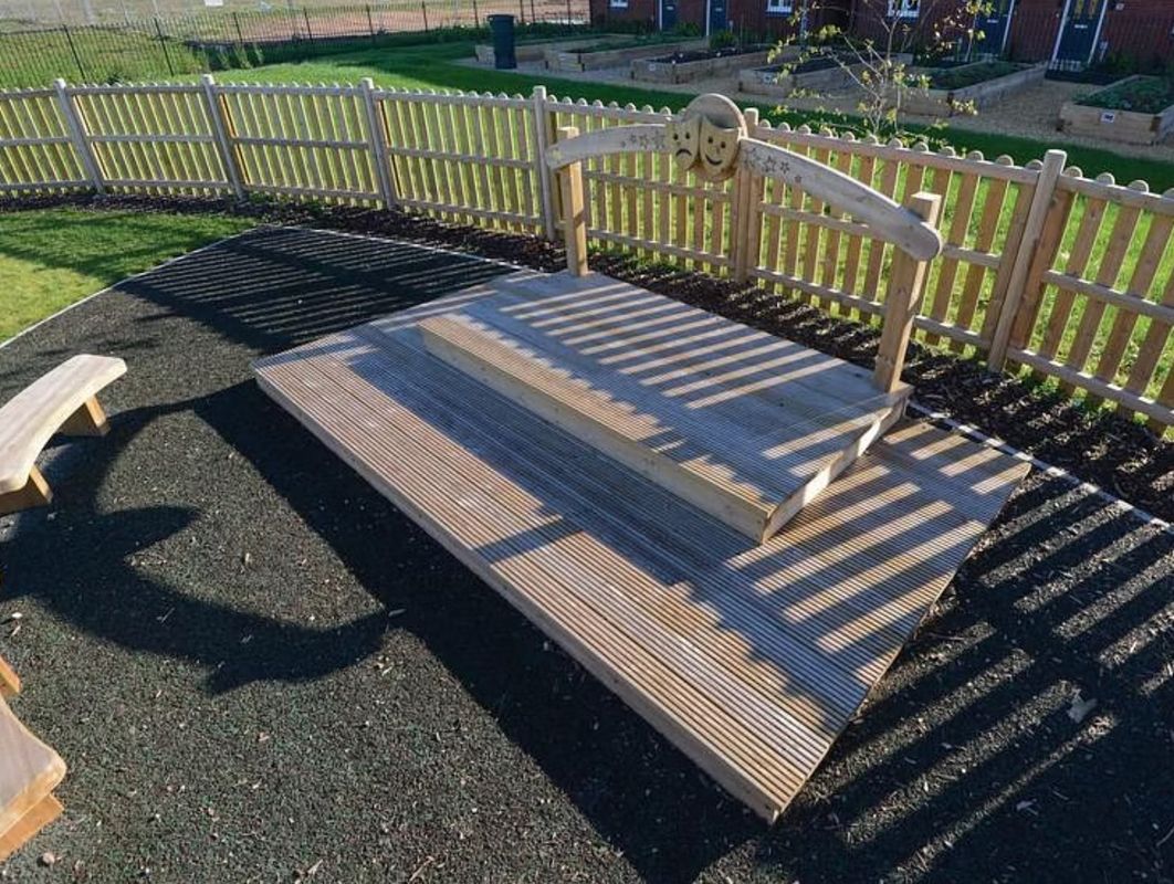 Images for Enclosed community play area with bespoke archways