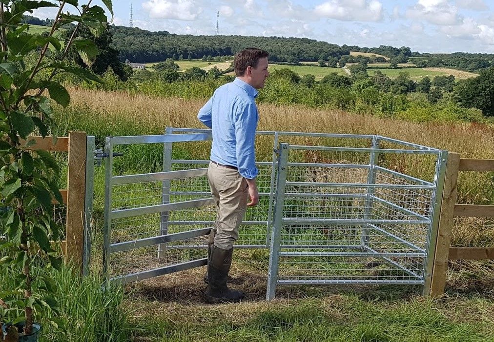 Steel Kissing Gates for Public Rights of Way | Images