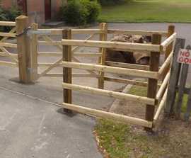 Timber kissing Gates | Secure-a-Field | ESI External Works