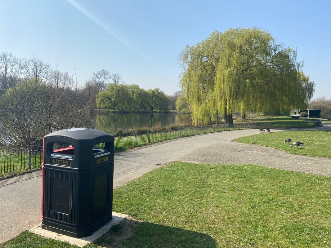 Images for Leafield Heritage Square XL Litter Bin