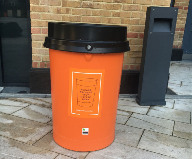 Leafield Envirocup Grande Cup Bin | Leafield Environmental