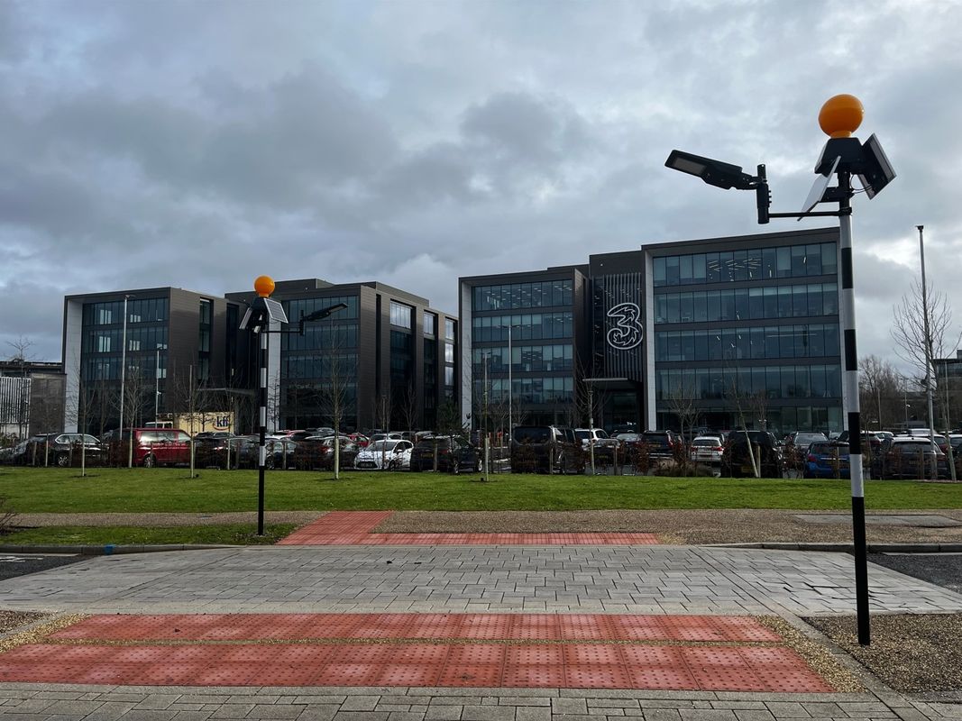 Solar Belisha Beacons for Green Park Development, Reading | Images