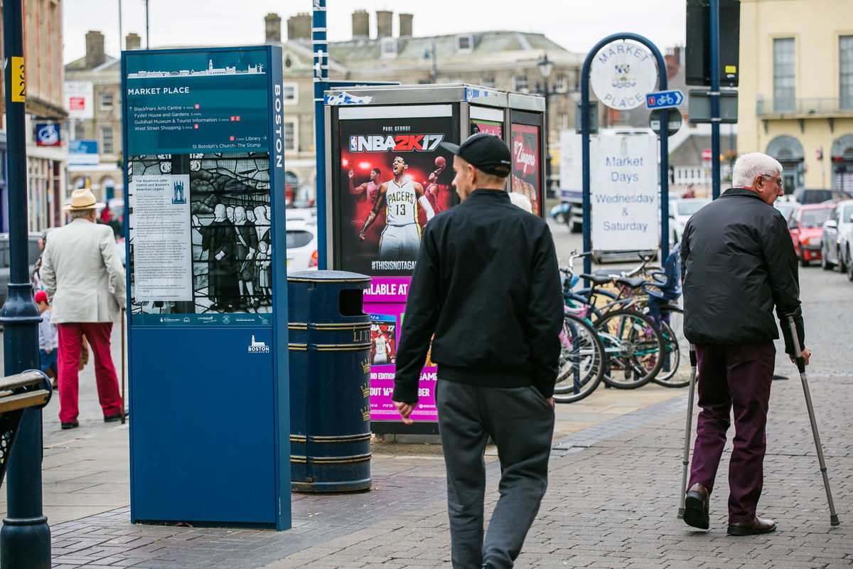 WAY2GO Wayfinding Signage for Boston Town Centre | isGroup | ESI ...