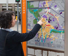 Wayfinding monolith signs | EXTERNAL WORKS