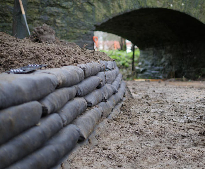 Flood damaged Rode Bridge monument receives Flex MSE Support | Gravitas ...