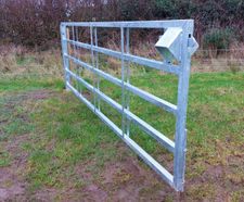 Rhino+ lockable extra heavy-duty steel field gate | Secure-a-Field