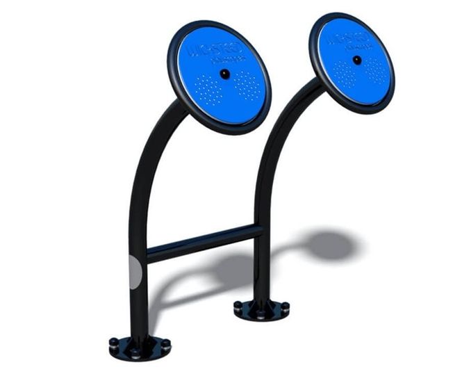 Two Wheel Spinner | Wicksteed Playgrounds