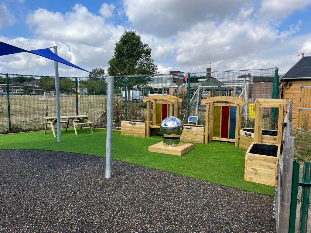 Images for Sensory garden created for SEN school in Bedfordshire