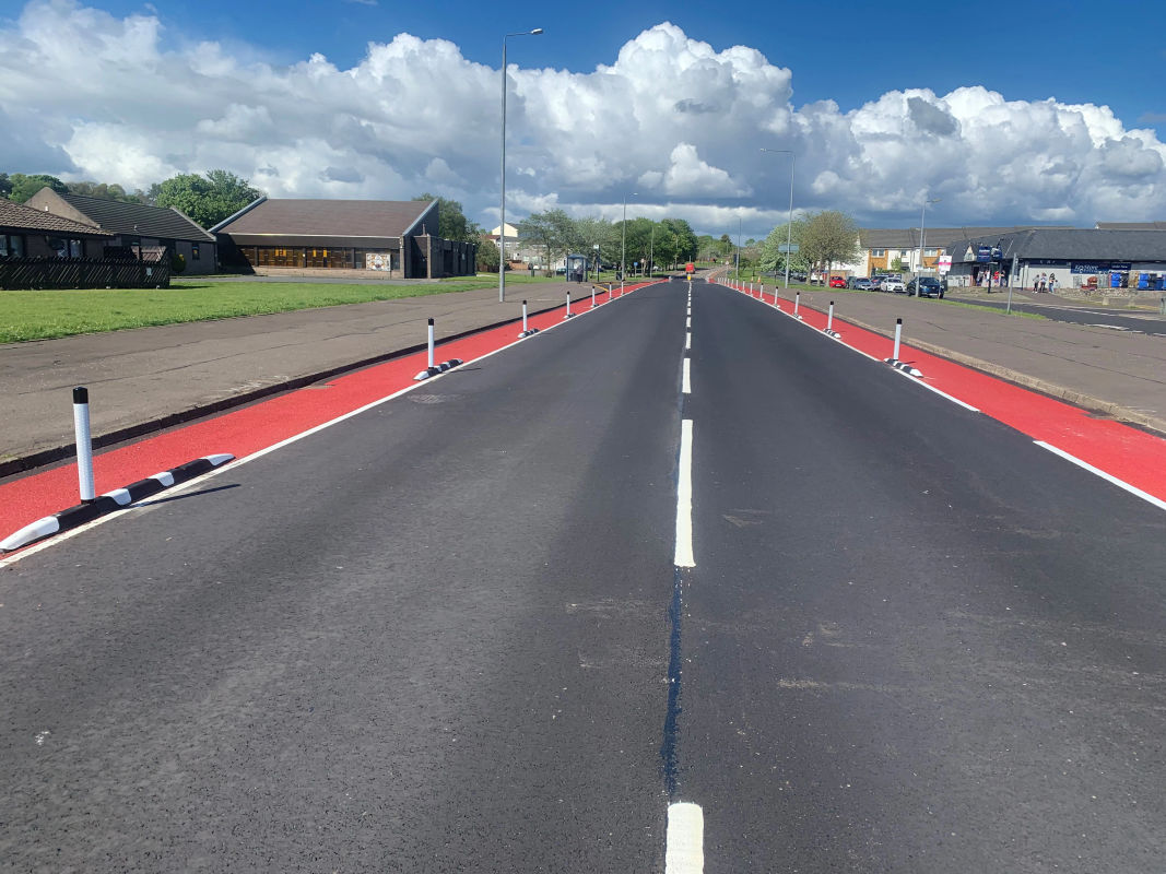 Greenwich WandOrca cycle lane separator | Images