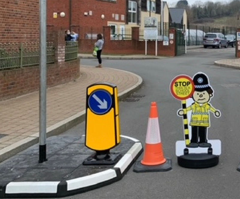 Traffic islands for Council's 'School Streets' scheme | Rediweld ...