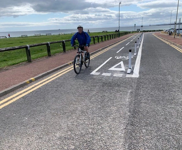 One Piece WandOrca - cycle lane separator | Images